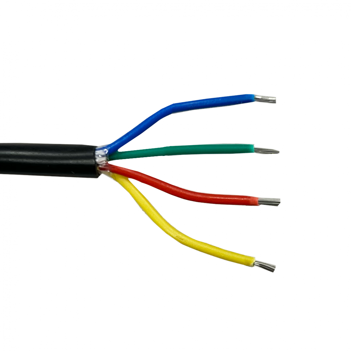 DEF STAN 4-core Control Cable .22mm2 (100m Blk PVC)